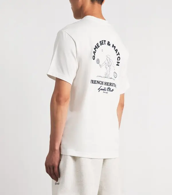 Lacoste Ultra Dry Tennis Heritage Graphic T-shirt