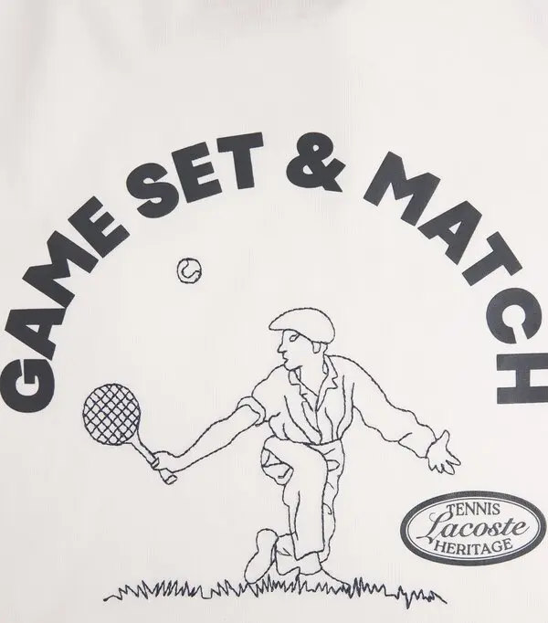 Lacoste Ultra Dry Tennis Heritage Graphic T-shirt