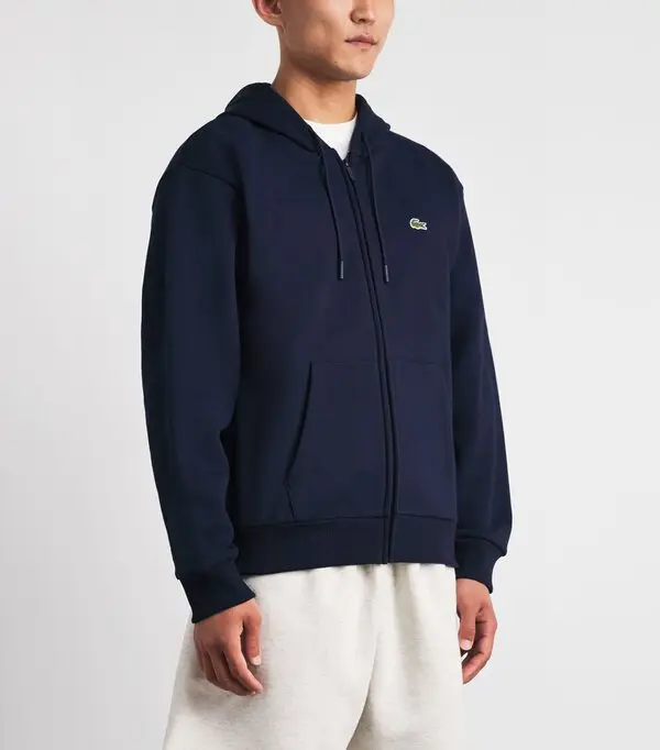 Lacoste Fleece Zip-up Hoodie