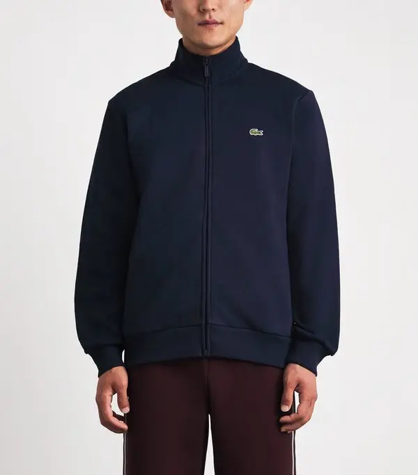 Lacoste Fleece Zip-up Sweatshirt