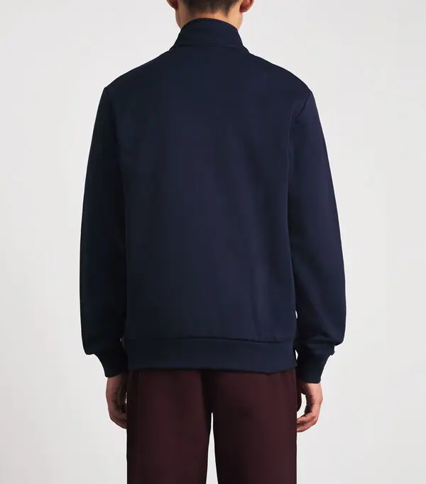 Lacoste Fleece Zip-up Sweatshirt
