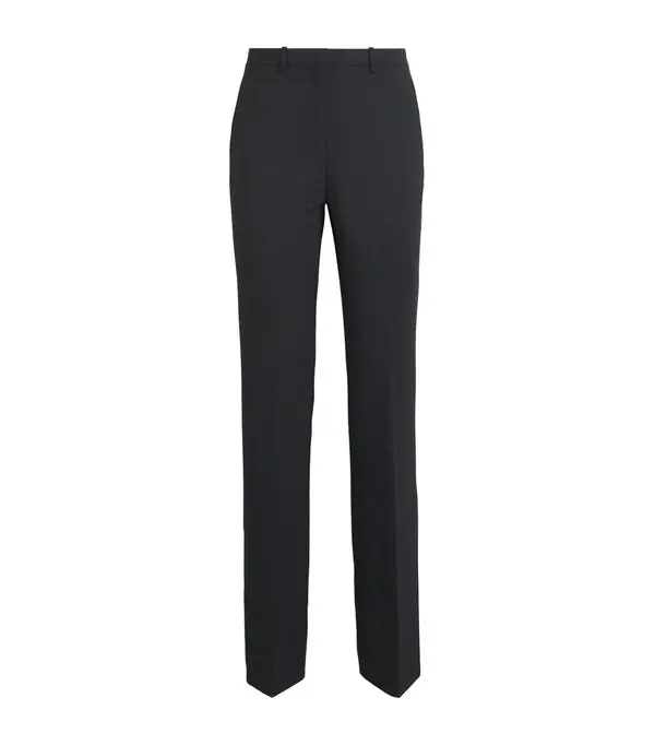 Theory Wool Flared Trousers