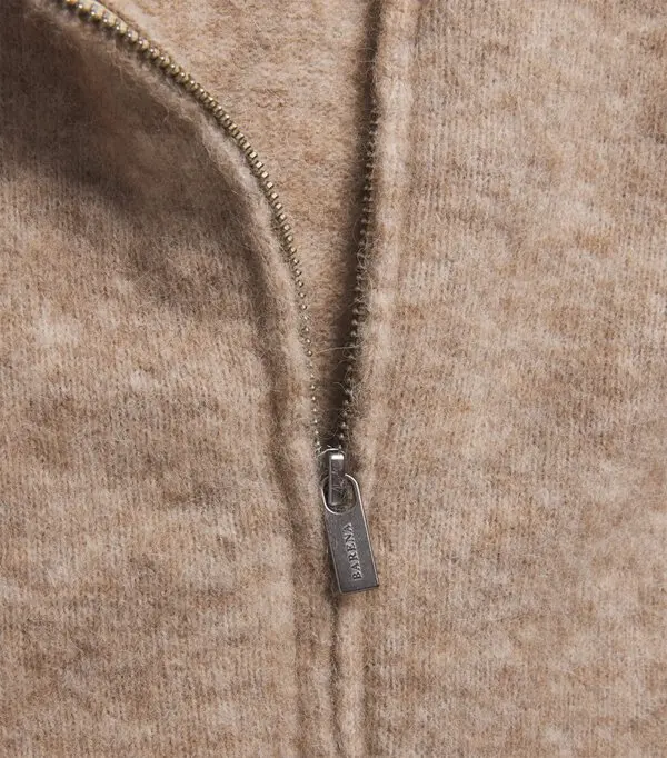 Barena Venezia Alpaca-blend Zip-up Cardigan