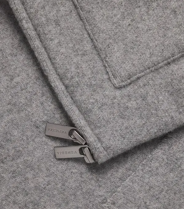 Barena Venezia Wool-blend Zip-up Cardigan