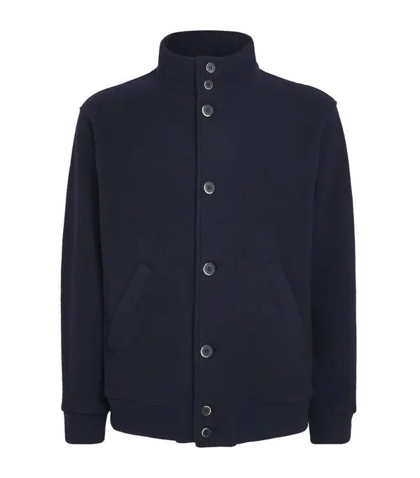 Barena Venezia Wool-blend Windbreaker Jacket