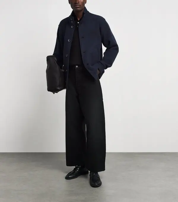 Barena Venezia Wool-blend Windbreaker Jacket