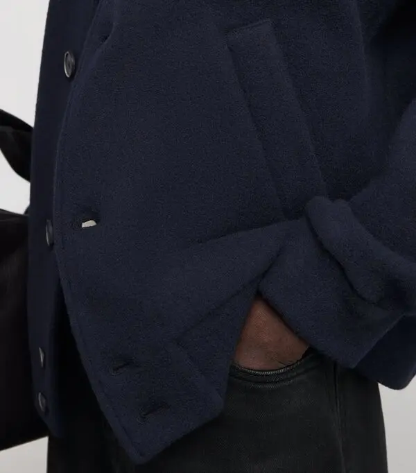 Barena Venezia Wool-blend Windbreaker Jacket