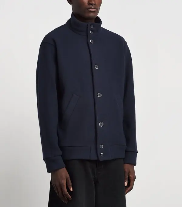 Barena Venezia Wool-blend Windbreaker Jacket