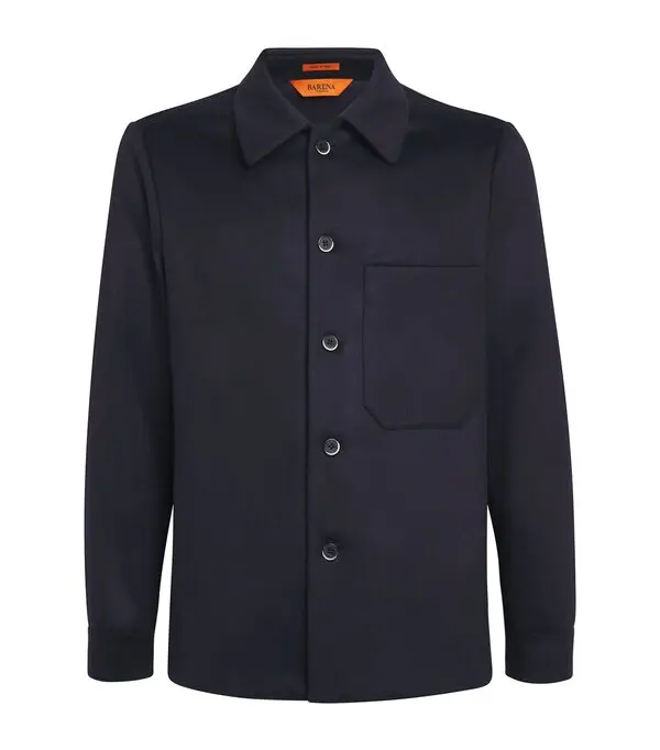 Barena Venezia Brushed Cashmere Overshirt