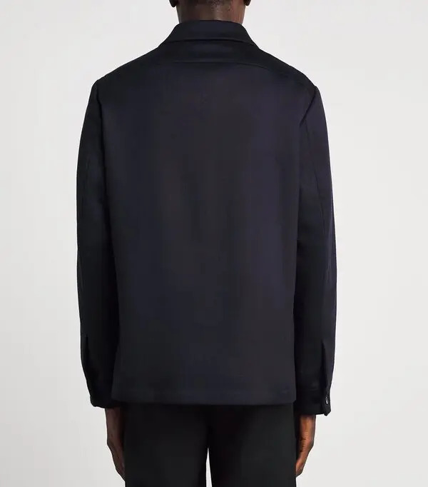 Barena Venezia Brushed Cashmere Overshirt
