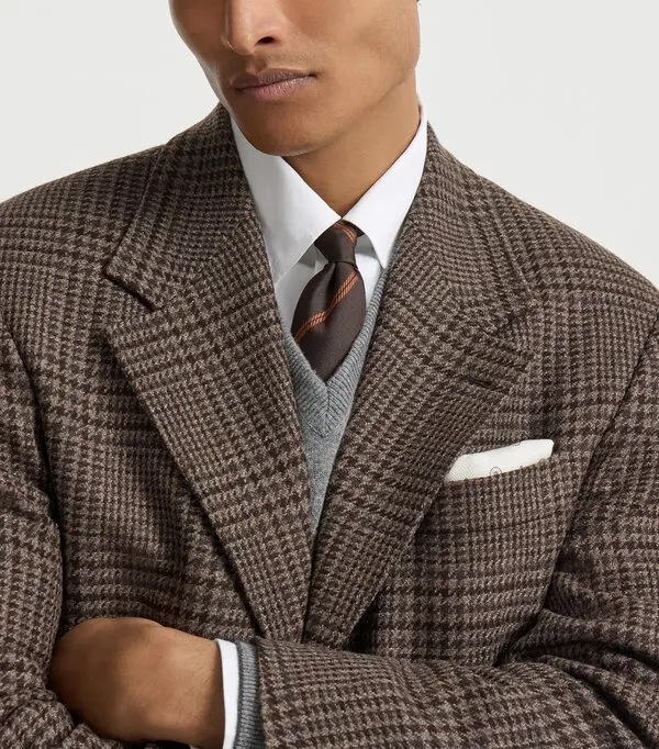 Brunello Cucinelli Silk Striped Tie
