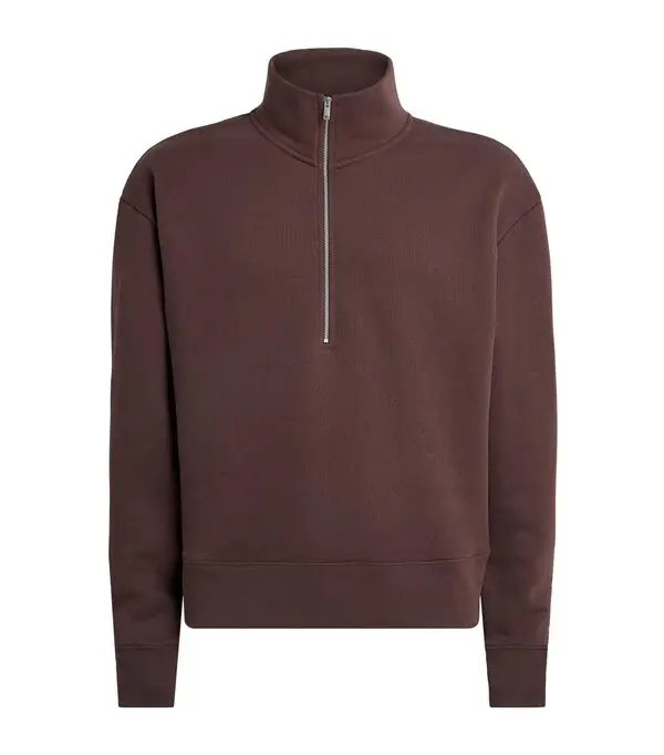 Studio Nicholson Cotton Half-zip Sweatshirt