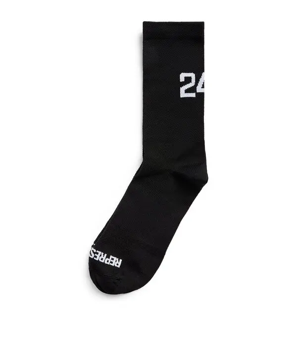 REPRESENT 247 247 Numbers Socks - Black