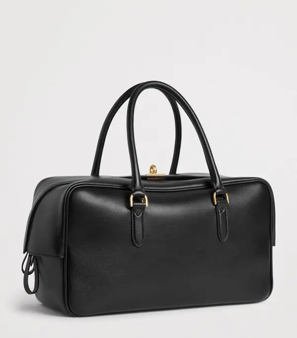 Balenciaga Lambskin Le 7 Bowling Bag