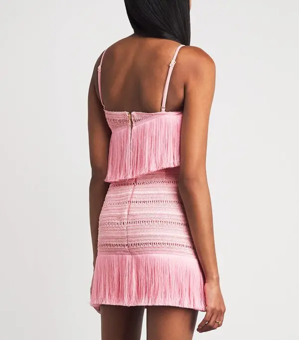 PatBO Fringed Bra Top