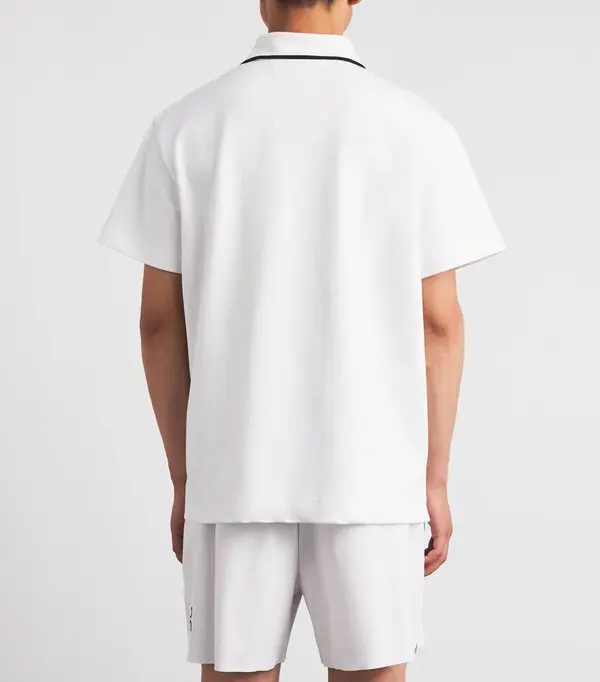On Courtside Polo Shirt - White