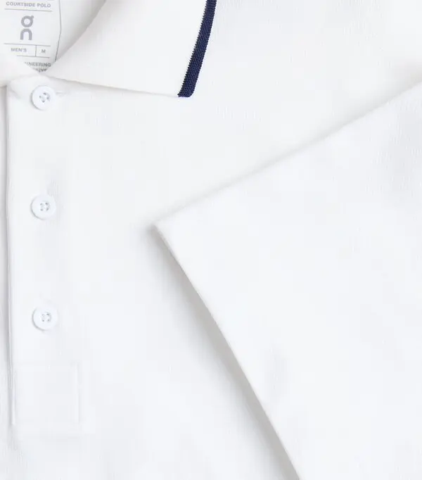On Courtside Polo Shirt - White