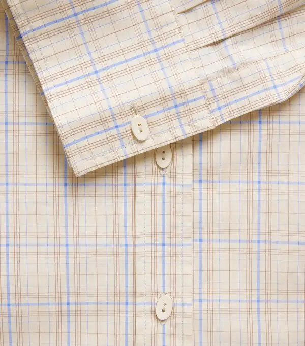 Faithfull The Brand Linen Check Angelo Shirt
