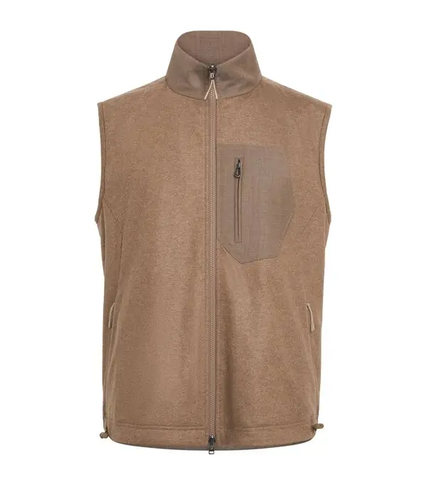 Sease Virgin Wool-cashmere Explorer Gilet