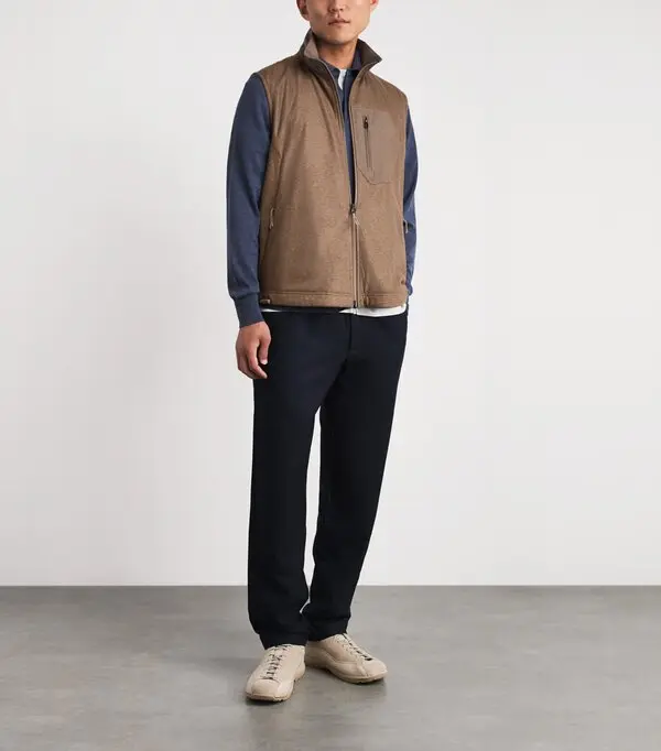Sease Virgin Wool-cashmere Explorer Gilet