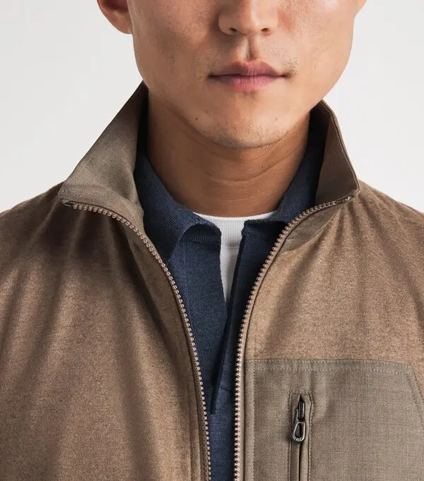 Sease Virgin Wool-cashmere Explorer Gilet