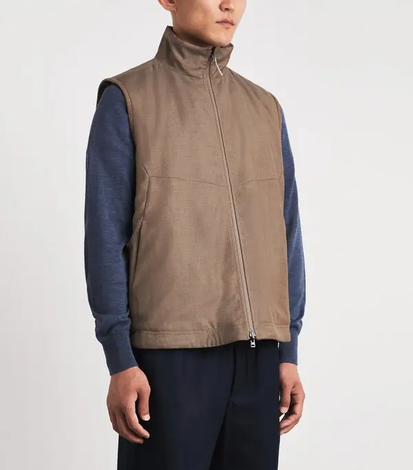 Sease Virgin Wool-cashmere Explorer Gilet