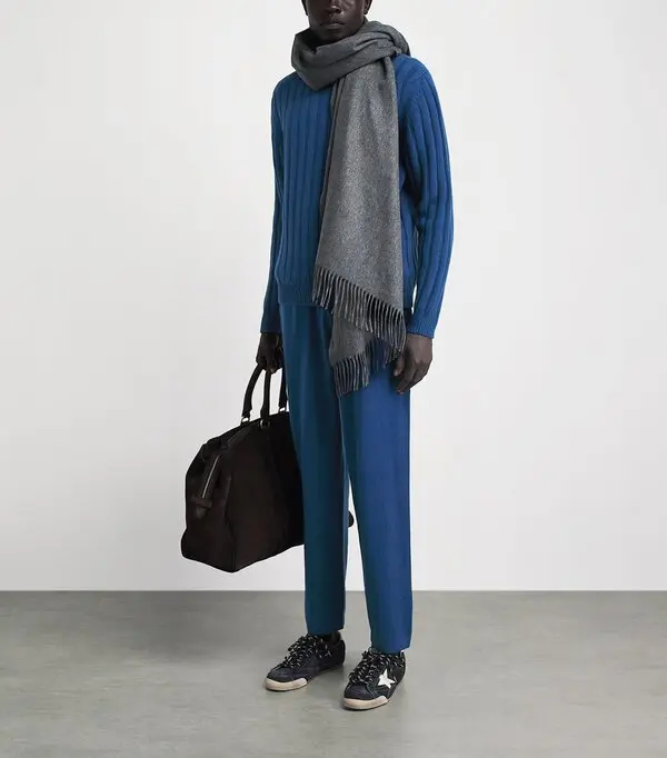 Johnstons Of Elgin Cashmere-blend Sweatpants