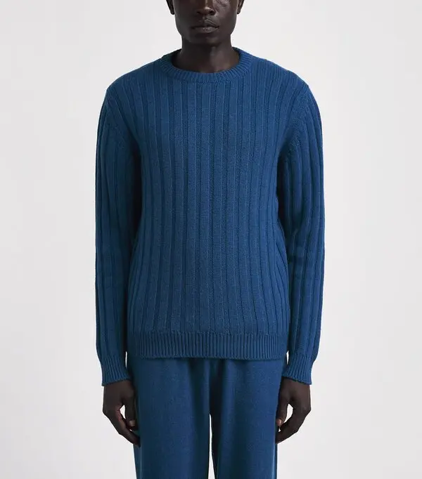Johnstons Of Elgin Cashmere Ribbed Sweater
