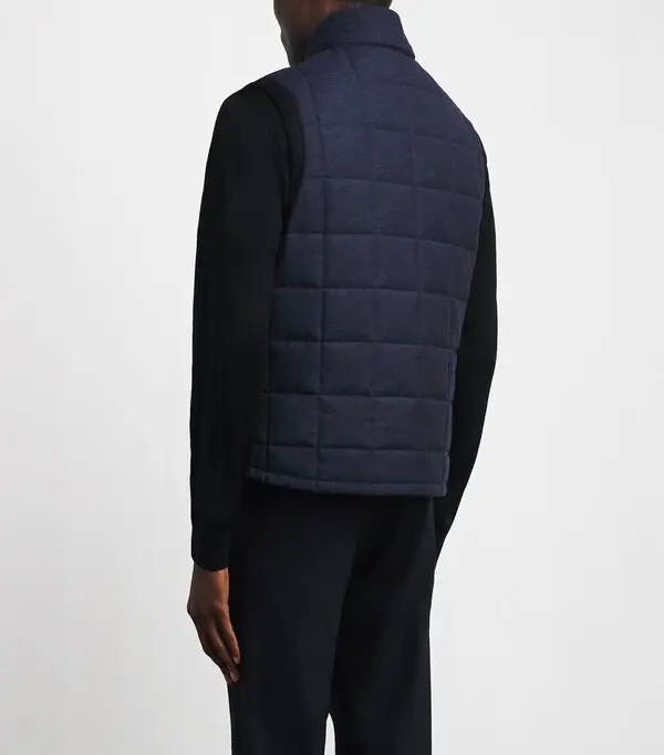 Pal Zileri Reversible Padded Gilet