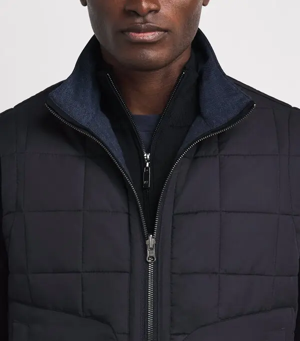 Pal Zileri Reversible Padded Gilet
