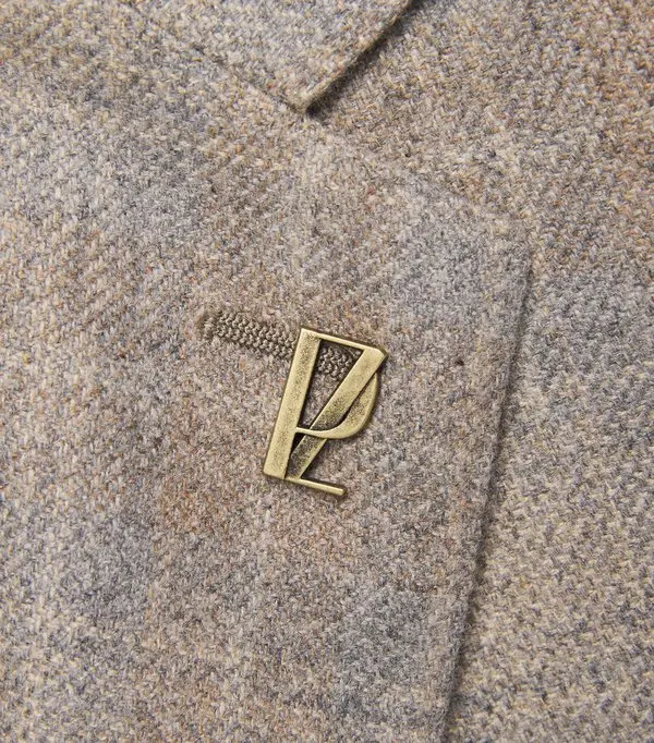 Pal Zileri Cashmere Check Blazer