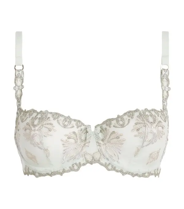 Chantelle Champs Élysées Balconette Bra - Green