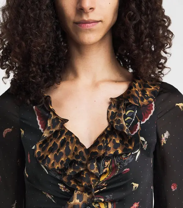 Etro Silk Paisley Maxi Dress
