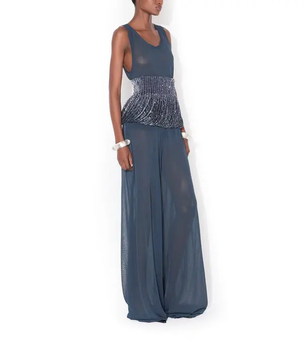 Alaïa Sequin Knit Belt