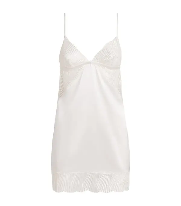 COCO DE MER Athena Slip Dress - Ivory