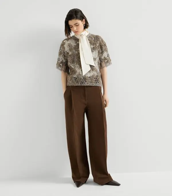 Brunello Cucinelli Moleskin Sartorial Trousers