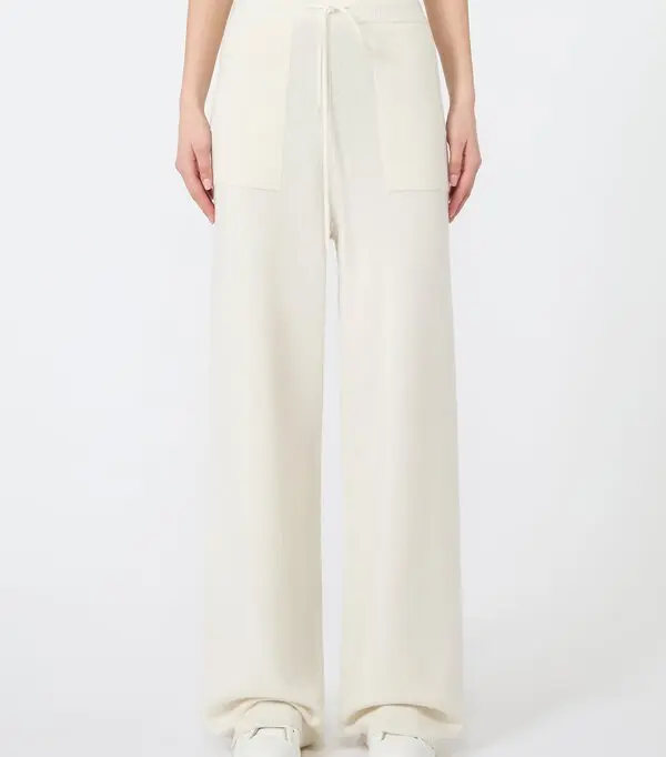 Max Mara Cashmere Drawstring Trousers