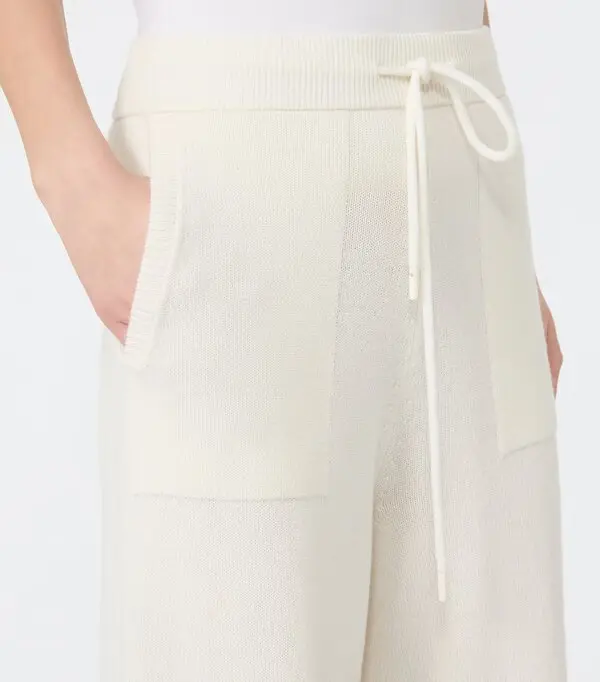 Max Mara Cashmere Drawstring Trousers