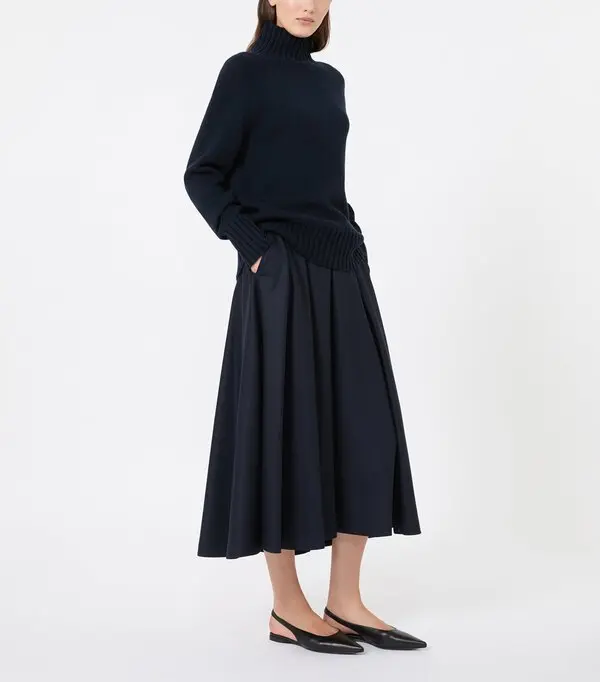 Max Mara Wool-cashmere High-neck Sweater