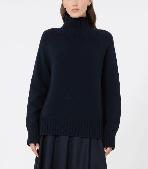Max Mara Wool-cashmere High-neck Sweater