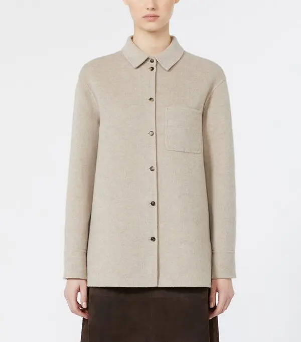 Max Mara Wool-cashmere Overshirt