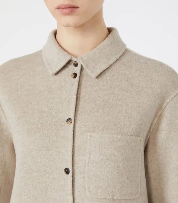 Max Mara Wool-cashmere Overshirt