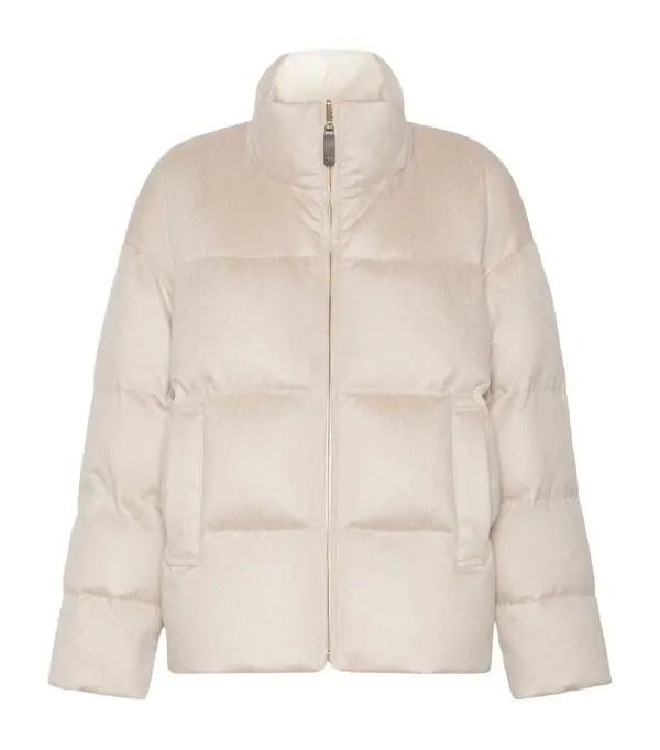 Max Mara Cashmere Puffer Coat