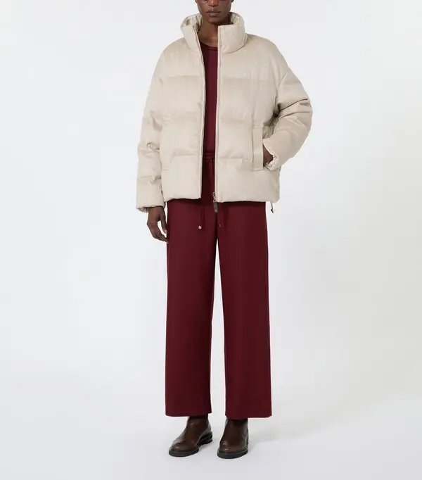 Max Mara Cashmere Puffer Coat