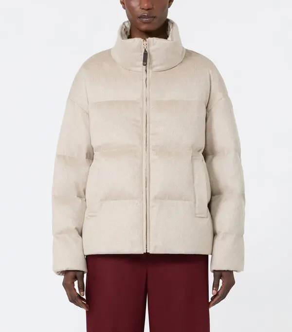Max Mara Cashmere Puffer Coat