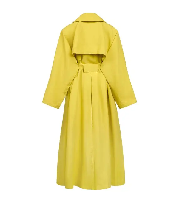 Alaïa Technical Toile Trench Coat
