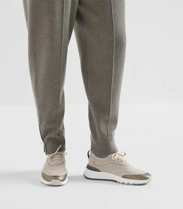 Brunello Cucinelli Technical Cotton Sneakers