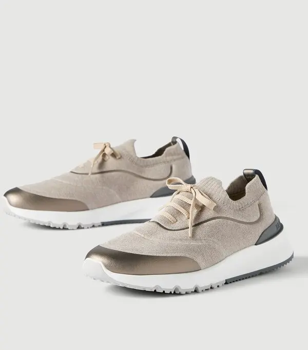 Brunello Cucinelli Technical Cotton Sneakers