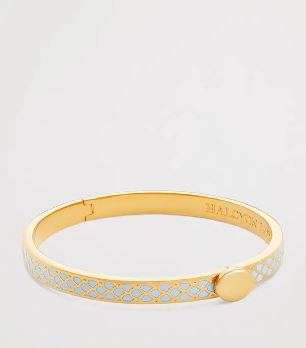 Halcyon Days Gold-plated Salamander Bangle