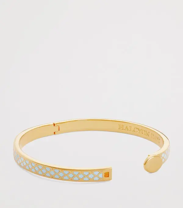 Halcyon Days Gold-plated Salamander Bangle